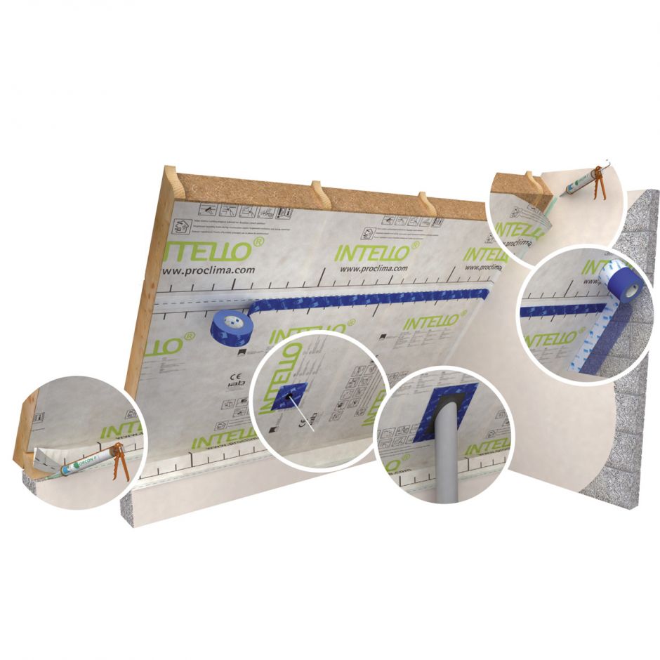 pro clima Klimamembran INTELLO PLUS Dampfbremse | BENZ24