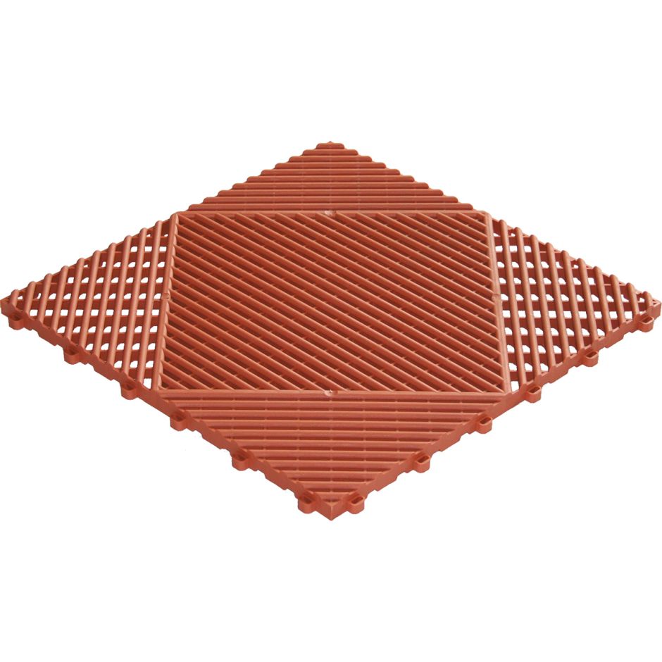 florco Klickfliese Kunststoff classic terracotta | BENZ24